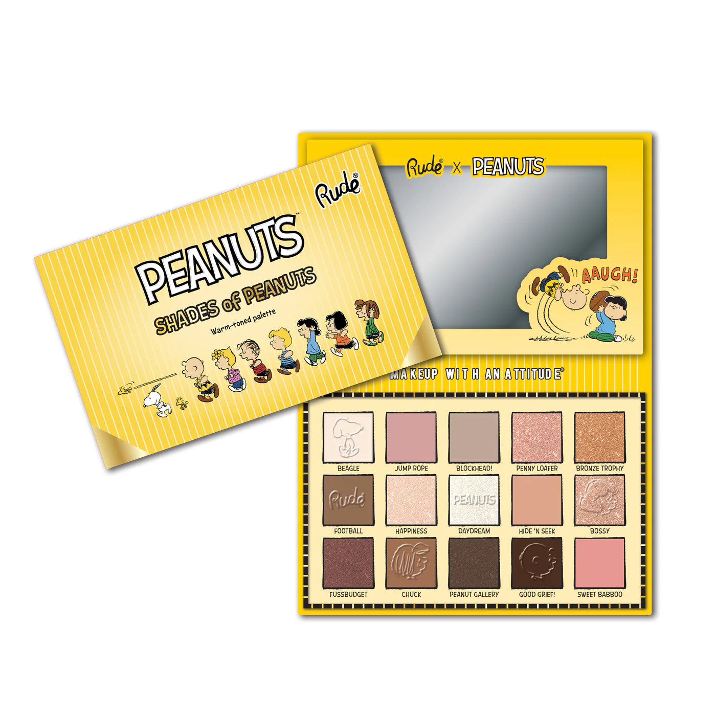 Rude Cosmetics - Peanuts Shades of Peanuts Palette Warm – Discount ...