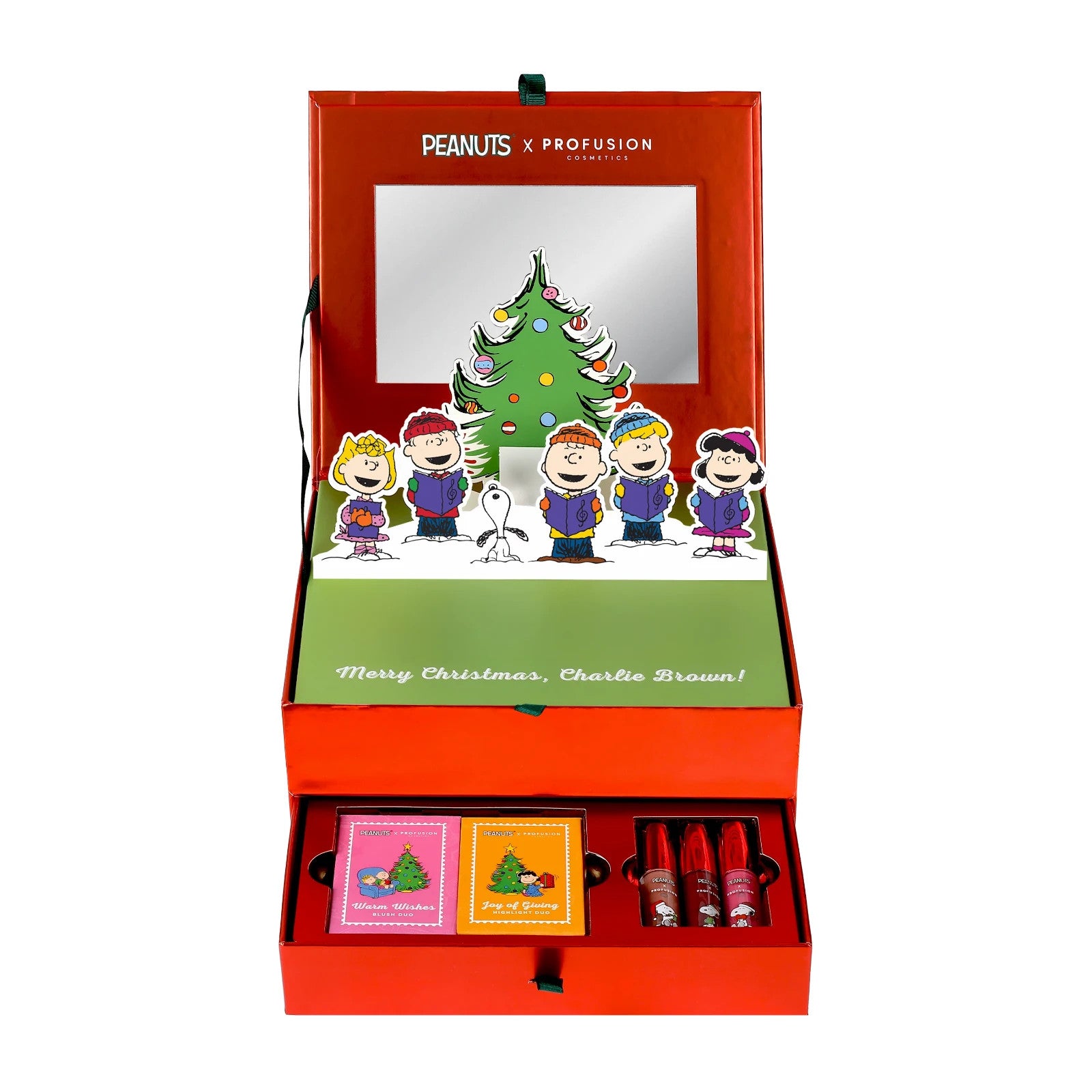Profusion - Peanuts Holiday Merry Christmas Charlie Brown Vanity Set ...