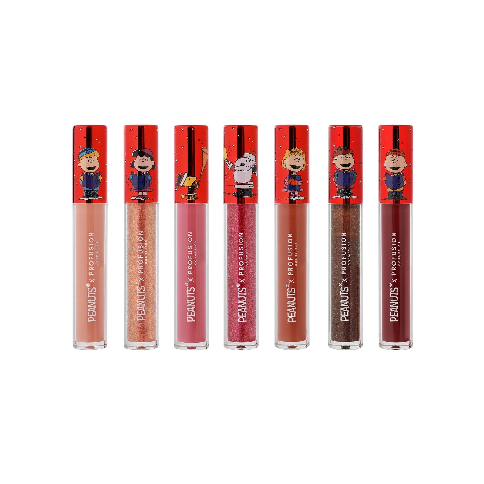 Profusion - Peanuts Holiday The Joy of Giving 7pc Lip Gloss Set ...