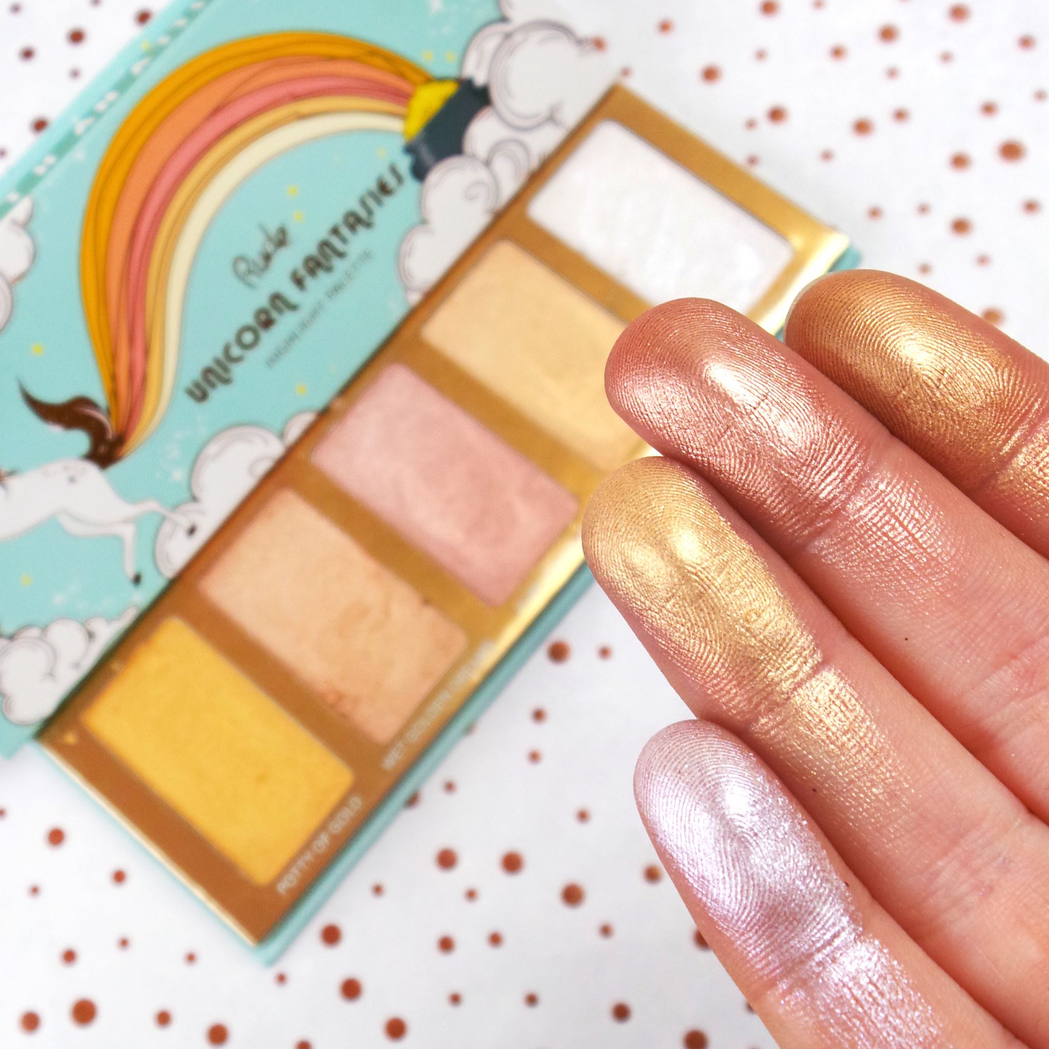 Rude Cosmetics - Unicorn Fantasies Highlighter Palette – Discount ...