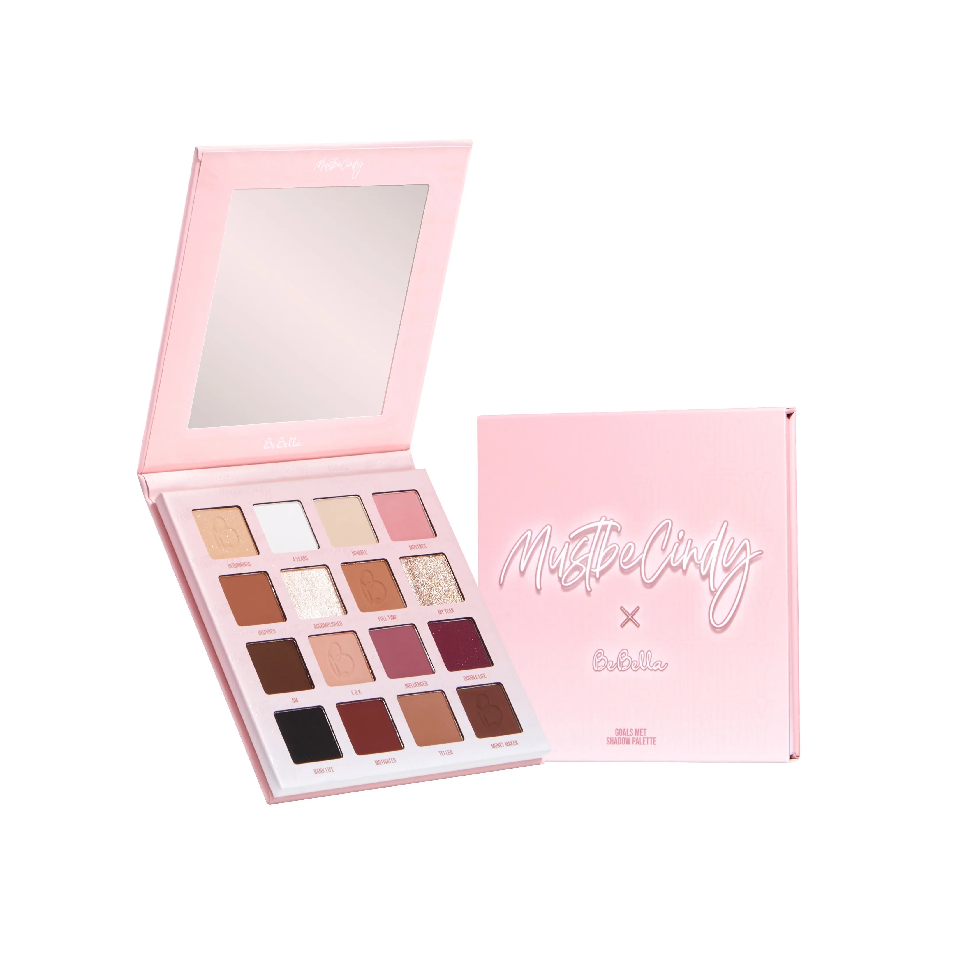BeBella Cosmetics x Must Be Cindy Goals Met Palette – Discount Beauty ...