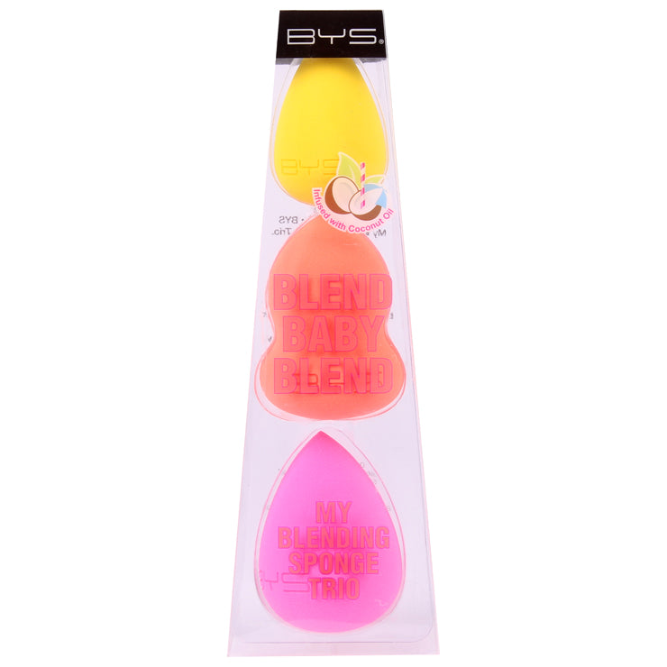 BYS - Blend Baby Blend My Blending Sponge Trio – Discount Beauty Boutique
