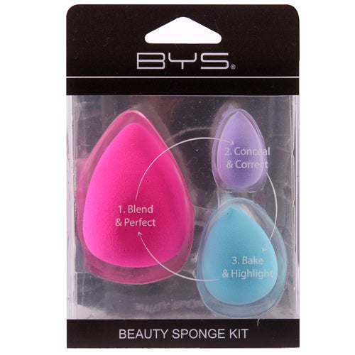 BYS - Beauty Sponge Kit 3 Pack – Discount Beauty Boutique