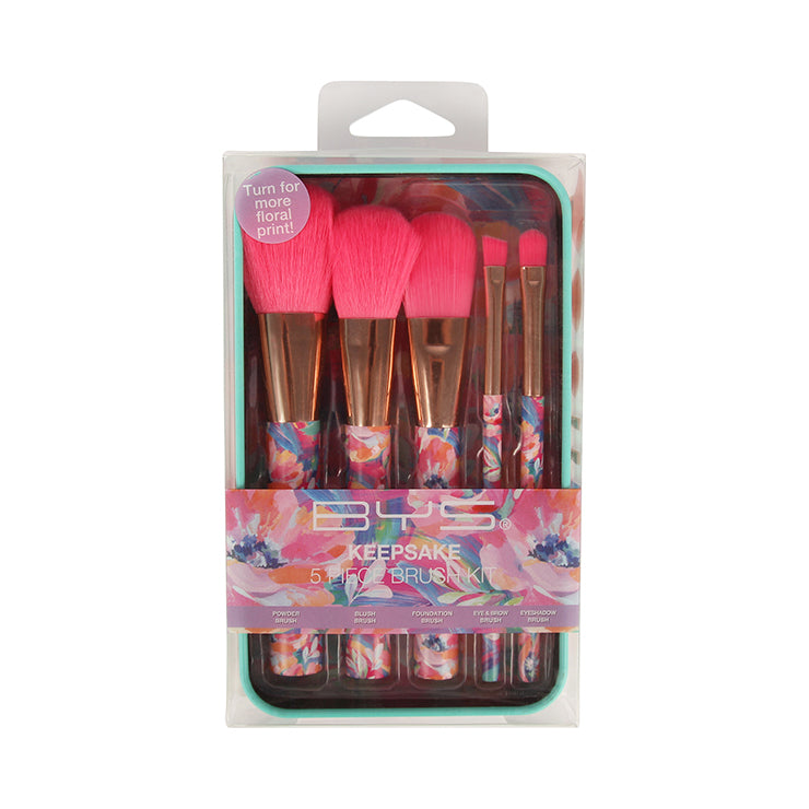 BYS - Flourish Keepsake Tin Brush Set – Discount Beauty Boutique