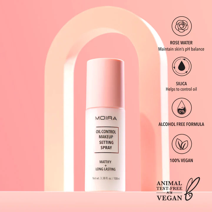 Moira Beauty - Oil Control Makeup Setting Spray – Discount Beauty Boutique