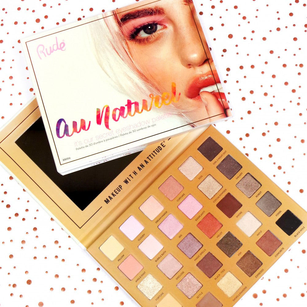 Rude Cosmetics - Au Naturel Palette – Discount Beauty Boutique